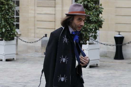 Famous Mathematician Cedric Villani Arriving Lunch Editorial Stock ...
