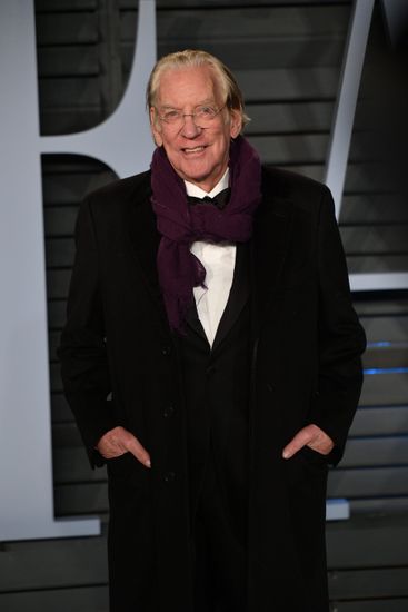 Donald Sutherland 2018 Vanity Fair Oscar Editorial Stock Photo - Stock ...