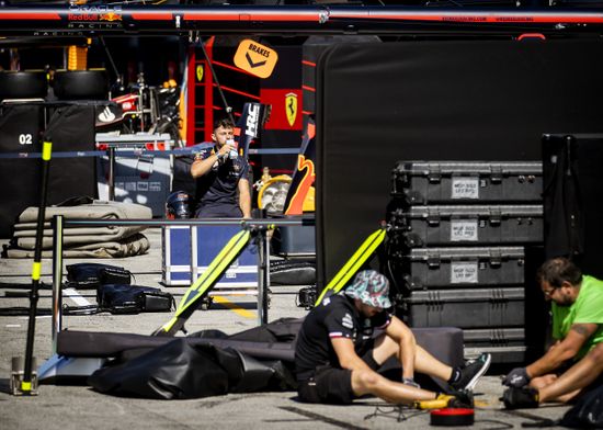 20220831 145723 Red Bull Engineer Zandvoort Editorial Stock Photo ...