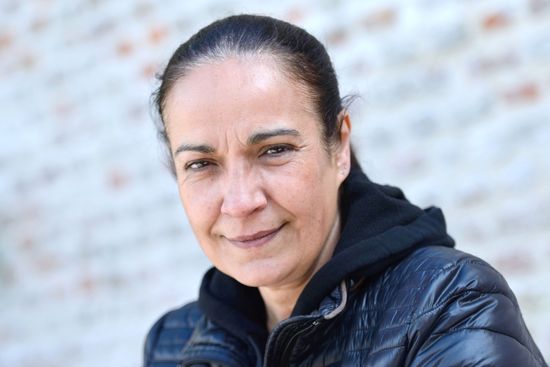 Fabienne Godet Pose Pour Une Seance Editorial Stock Photo - Stock Image ...