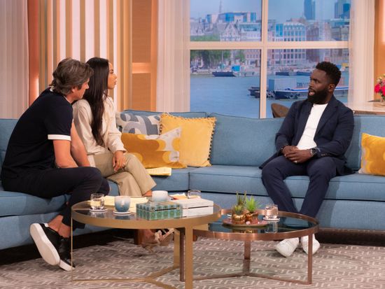 Vernon Kay Rochelle Humes Jimmy Akingbola Editorial Stock Photo - Stock ...