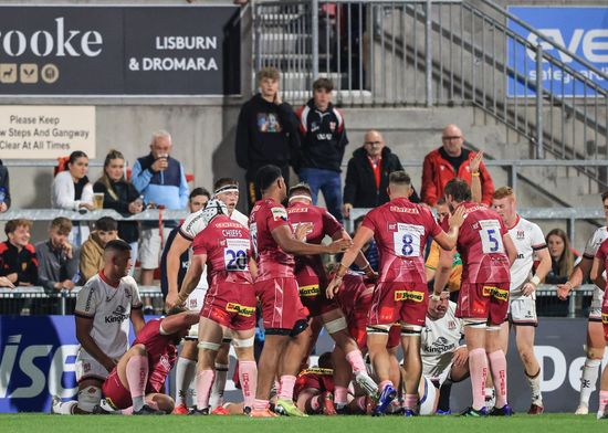 Ulster Vs Exeter Chiefs Exeter Chiefs Editorial Stock Photo - Stock ...