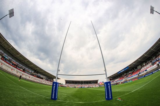 Ulster Vs Exeter Chiefs View Kingspan Editorial Stock Photo - Stock ...