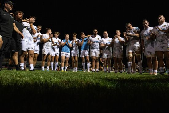 Players Staff Exeter Chiefs Team Huddle Editorial Stock Photo - Stock ...