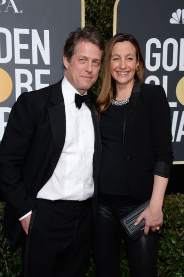 Hugh Grant Anna Eberstein Attending 75th Editorial Stock Photo - Stock ...