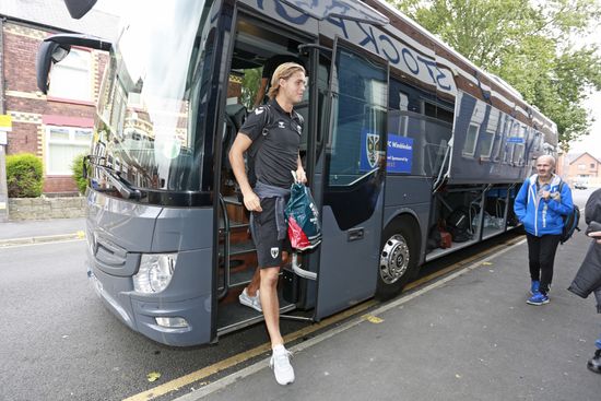 Wimbledon Defender Ryley Towler Arriving Ground Editorial Stock Photo ...