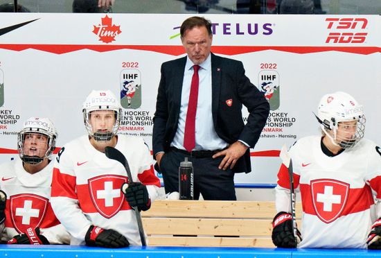 Coach Colin Muller Switzerland During Iihf Editorial Stock Photo ...