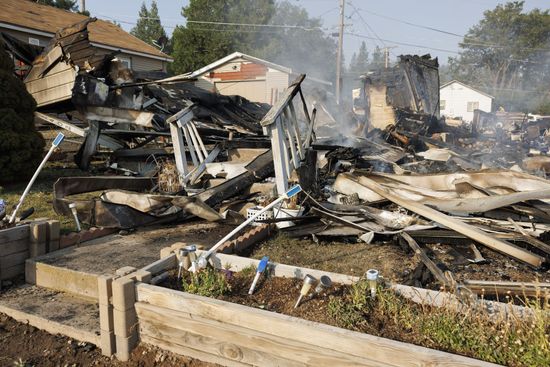 One Many Homes That Destroyed After Editorial Stock Photo - Stock Image ...