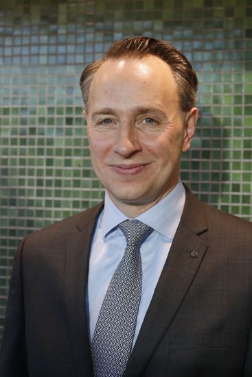 Axas Ceo Thomas Buberl Attending One Editorial Stock Photo - Stock ...