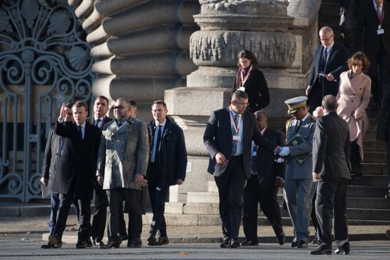French President Emmanuel Macron King Mohammed Editorial Stock Photo ...