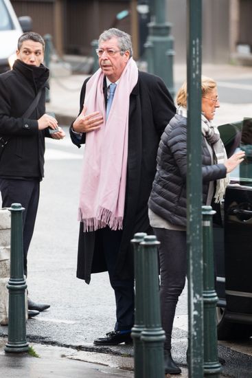 Patrick Balkany Attending Funeral Andree Sarkozy Editorial Stock Photo ...