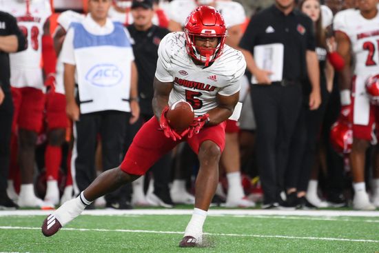 Louisville Cardinals Tight End Marshon Ford Editorial Stock Photo ...