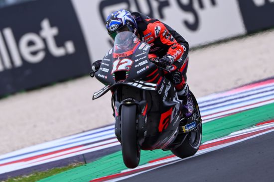 Vinales Maverick Spa Aprilia Racing Aprilia Editorial Stock Photo ...
