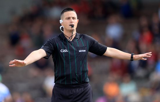 Ballygunner Vs Roanmore Referee Nicholas Barry Editorial Stock Photo ...
