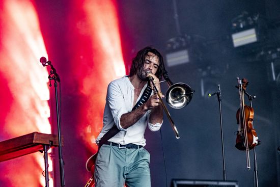 Tijs Delbeke Balthazar Performs Live Lowlands Editorial Stock Photo ...