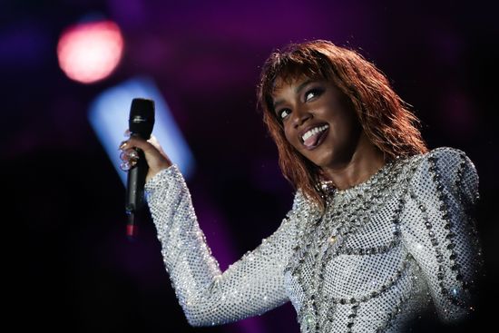 Brazilian Singer Iza Performs During Rock Editorial Stock Photo - Stock ...