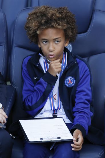 Kylian Mbappes Younger Brother Ethan Mbappe Editorial Stock Photo ...