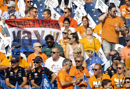 Zandvoort Audience Ahead F1 Grand Prix Editorial Stock Photo - Stock ...