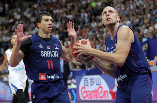Vladimir Lucic Dejan Davidovac During European Editorial Stock Photo ...