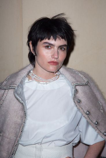 Isabella Manfredi Arriving Chanel Code Coco Editorial Stock Photo ...