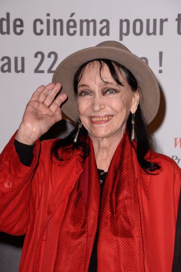 Anna Karina Attending Lumiere Award Ceremony Editorial Stock Photo ...
