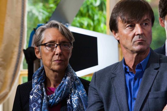 Borne Nicolas Hulot French Prime Minister Editorial Stock Photo - Stock ...