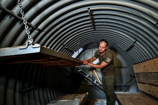 Serviceman Shows One Special Metal Capsules Editorial Stock Photo ...