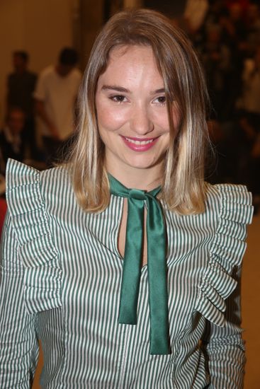Deborah Francois Attending Alexis Mabille Fashion Editorial Stock Photo ...