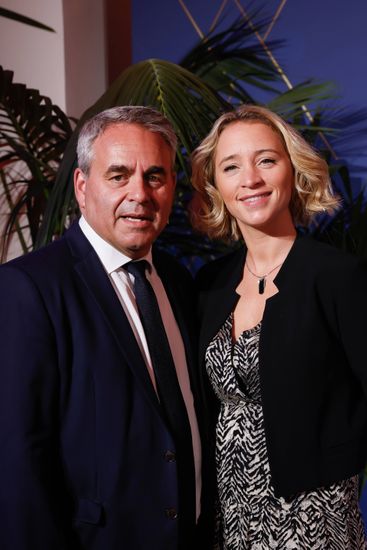 Xavier Bertrand His Wife Vanessa Williot Editorial Stock Photo - Stock ...