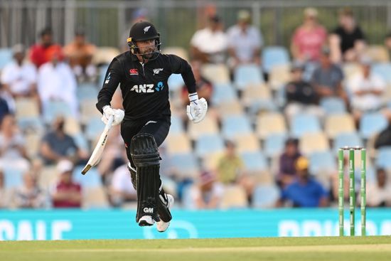Devon Conway New Zealand Action During Editorial Stock Photo - Stock ...