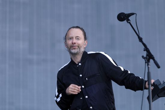 Radiohead Performing During Main Square Festival Editorial Stock Photo ...