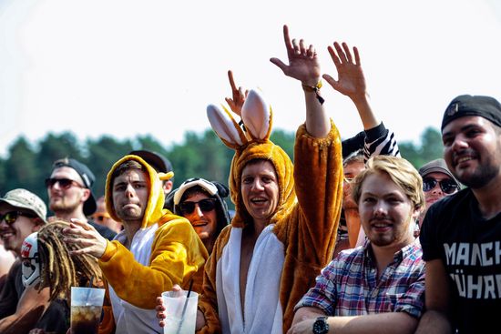 Visitors Hurricane Festival 2016 More Than Editorial Stock Photo ...