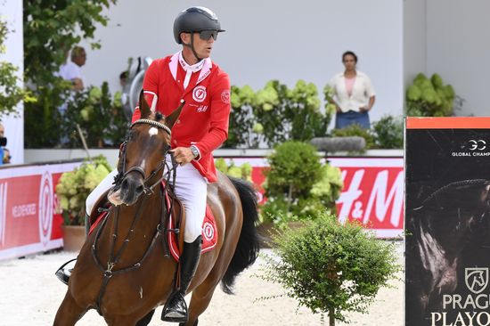 Peter Fredricson Stockholm Hearts During Gcl Editorial Stock Photo ...