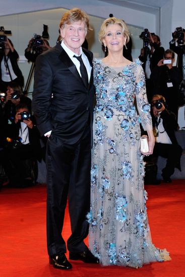 Robert Redford Jane Fonda Attending Our Editorial Stock Photo - Stock ...
