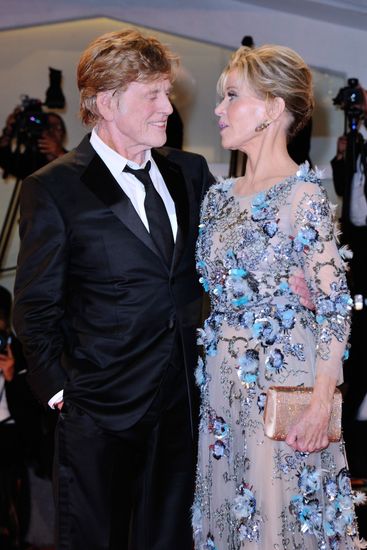 Robert Redford Jane Fonda Attending Our Editorial Stock Photo - Stock ...
