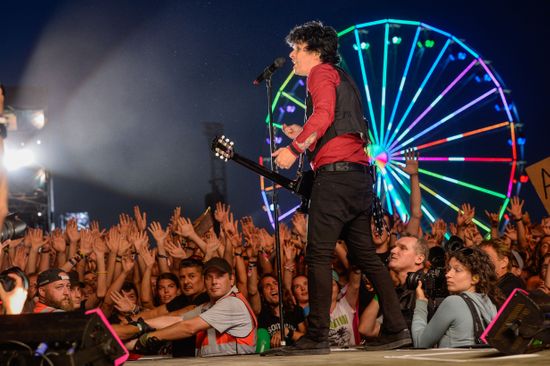 Green Day Performing Live On Stage Editorial Stock Photo - Stock Image ...