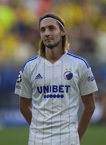Rasmus Falk Fc Copenhagen Looks On Editorial Stock Photo - Stock Image ...