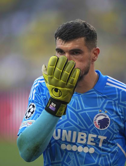 Mathew Ryan Fc Copenhagen Looks On Editorial Stock Photo - Stock Image ...