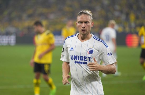 Christian Fc Copenhagen Looks On During Editorial Stock Photo - Stock ...