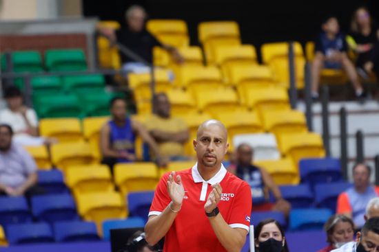 Puerto Ricos Head Coach Nelson Colon Editorial Stock Photo - Stock ...