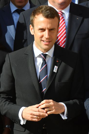 New French President Emmanuel Macron Family Editorial Stock Photo ...
