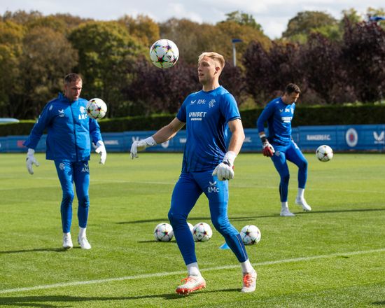 Rangers Goalkeepers Robby Mccrorie Allan Mcgregor Editorial Stock Photo ...