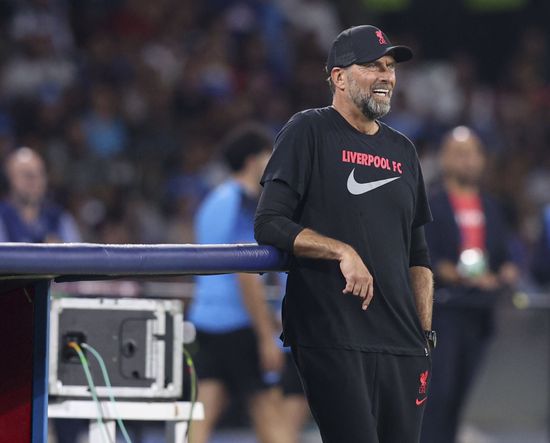 Liverpool Manager Jurgen Klopp Looks Dejected Editorial Stock Photo ...