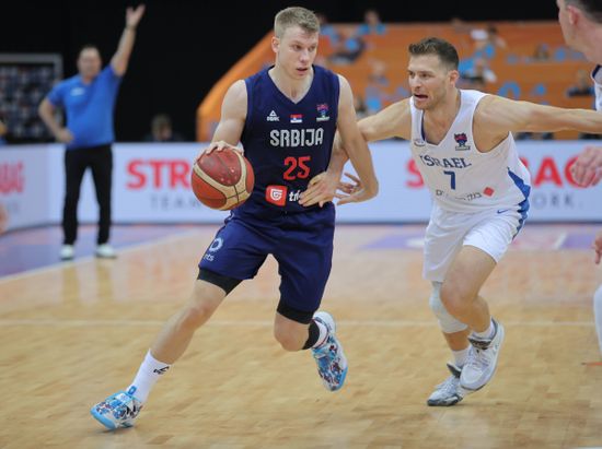 Ognjen Jaramaz Action During European Mens Editorial Stock Photo ...