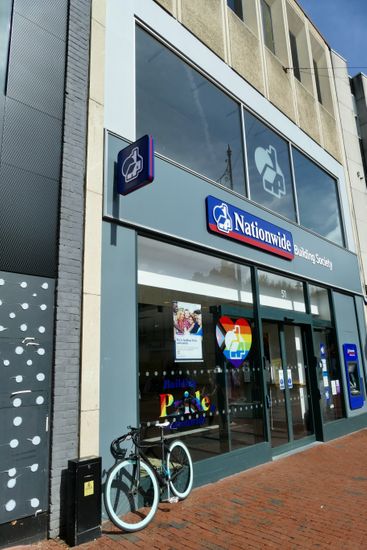 Pride Nationwide Banners Branch Reading Town Editorial Stock Photo ...
