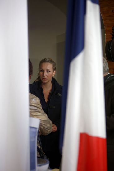 Farright Front National Fn Mp Marion Editorial Stock Photo - Stock ...