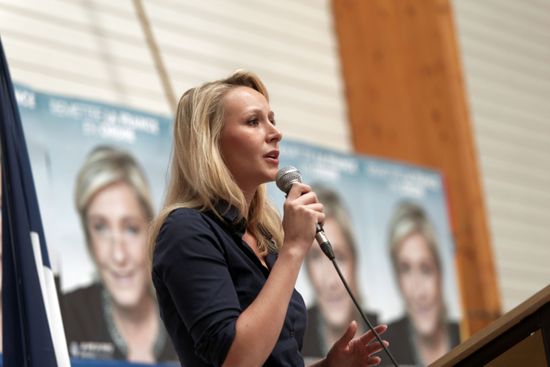 Farright Front National Fn Mp Marion Editorial Stock Photo - Stock ...