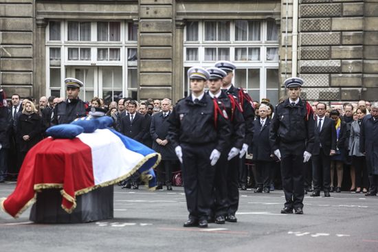 Atmosphere Attending Ceremony Tribute Captain Xavier Editorial Stock ...
