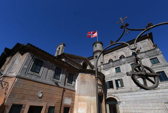 View Knights Maltas Headquarters Villa Magistrale Editorial Stock Photo ...