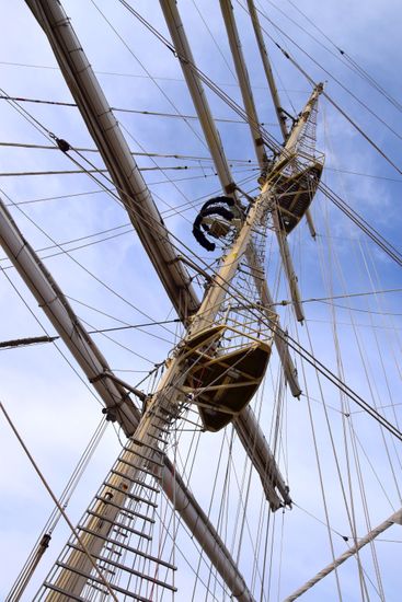 Sv Tenacious Modern Three Masted Barque Editorial Stock Photo - Stock ...